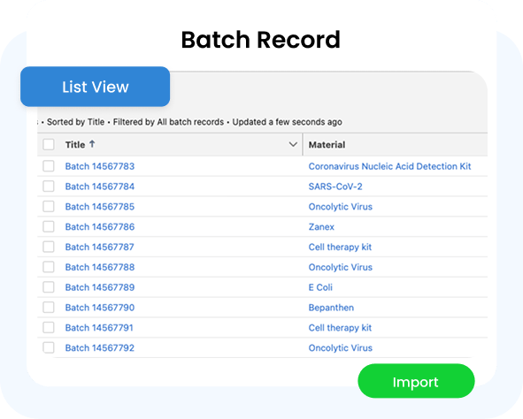 Batch Records - New Simploud