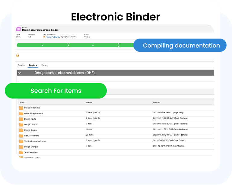 Revolutionizing Design Control: Electronic Binder - Simploud